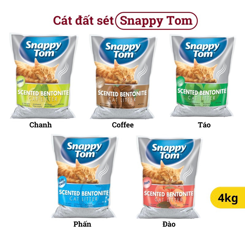 Cát vệ Sinh Cho mèo Snappy Tom - MixASale