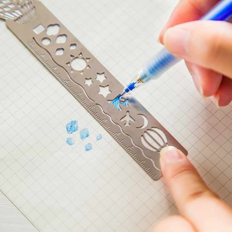 Thước kẻ kiêm dụng cụ đánh dấu trang sách thiết kế độc lạ PVN1966 MIM MIM STORE - MixASale