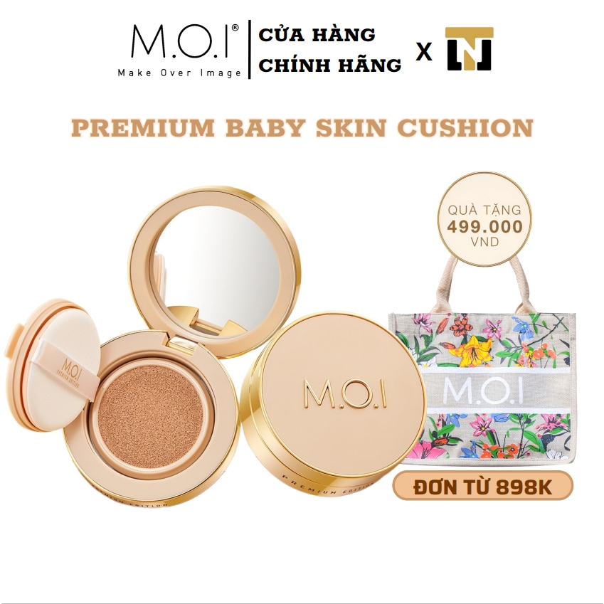 Phấn Nước Premium Baby Skin Cushion MOI Cosmetics phiên bản cao cấp 13g ...