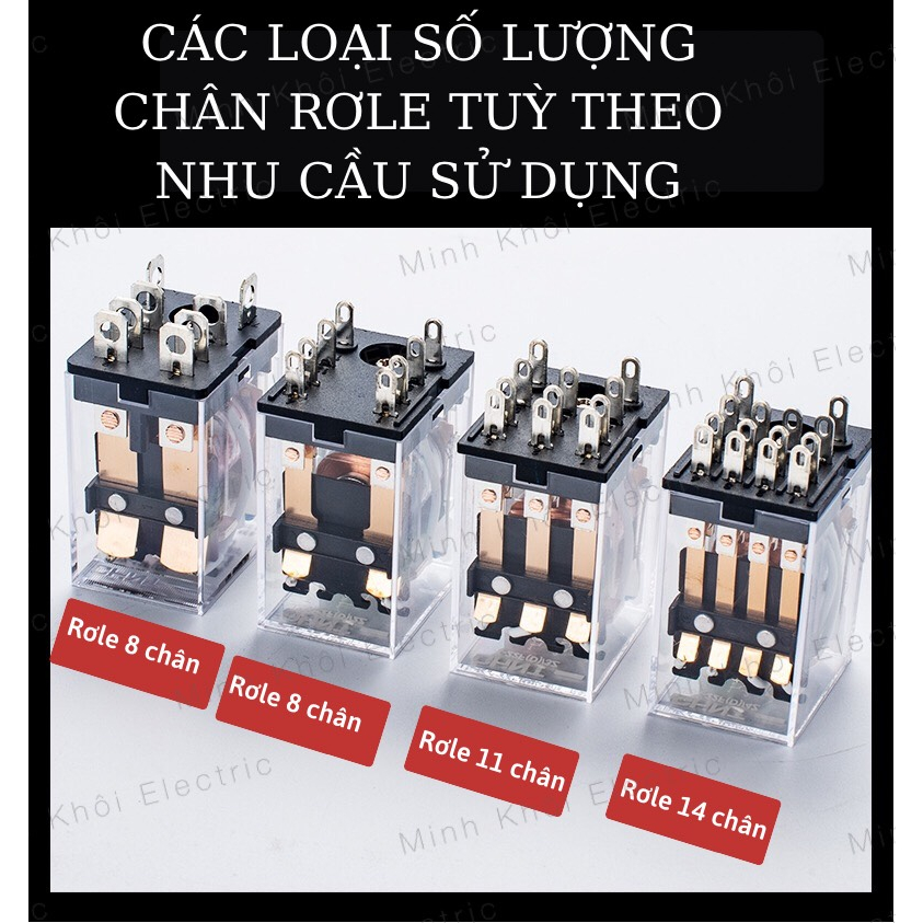 Rơ Le Trung Gian Chint 8 Và 14 Chân Kèm Đế,Relay Chint 220V,24V,12V ... Rơ Le Trung Gian Chint 8 Và 14 Chân Kèm Đế,Relay Chint 220V,24V,12V ...
