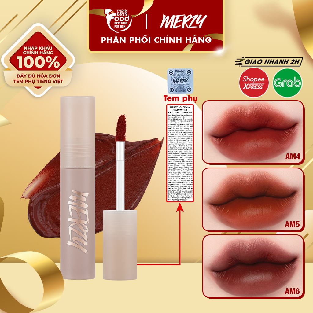 Limited Edition Son Kem Siêu Lì Lâu Trôi Lên Màu Chuẩn Merzy Academia ...
