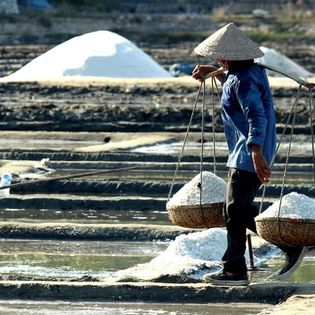 Mua MUỐI HỘT/ MUỐI HẠT SAHU 5KG SAHU COARSE SALT Muối biển tự nhiên ...
