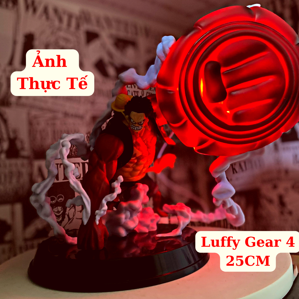 Mua Mô Hình LED Luffy Gear 4 25cm BOUNCE MAN Mô hình One Piece Cao Cấp ...