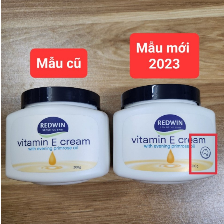Phân biệt Auth - Fake Mẫu mới Kem dưỡng Redwin Vitamin E Cream 300g Úc ...