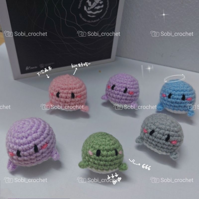 Mua Móc khóa cá heo len mini 🐳 giá rẻ nhất | TecKi.Vn