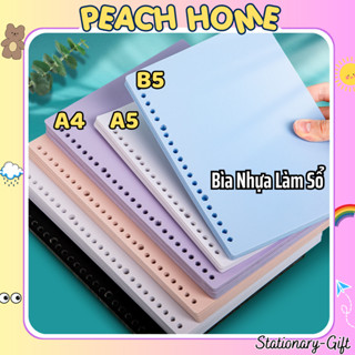 Bìa Nhựa A5 B5 A4 Trong Suốt / Nhám Tự Làm Sổ Làm Tab Binder Flash Card ...