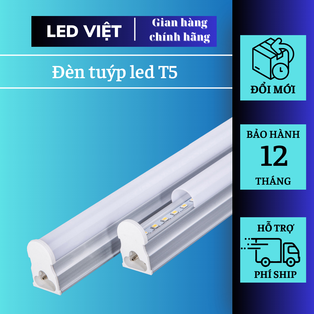 Mua Đèn tuýp led T5 liền máng 30cm 60cm 90cm 120cm,đèn trang trí,đèn ...
