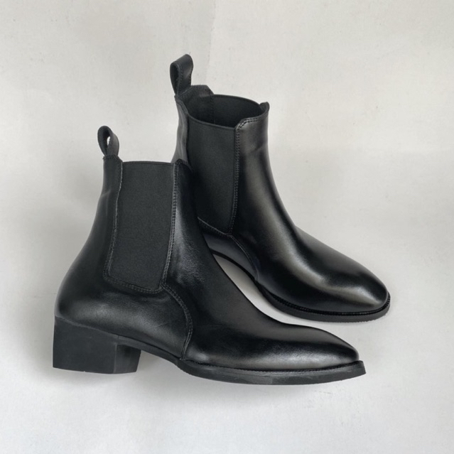 (Được kiểm) Chelsea Boots Classic giày boot nam Local Shoes - MixASale