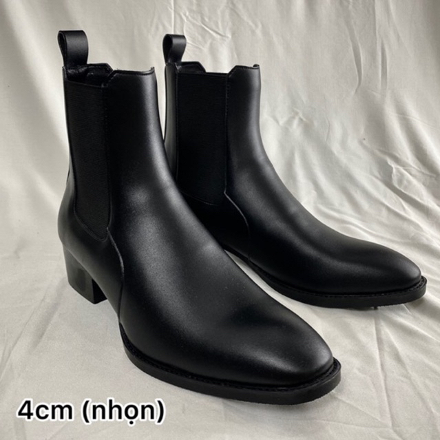 (Được kiểm) Chelsea Boots Classic giày boot nam Local Shoes - MixASale