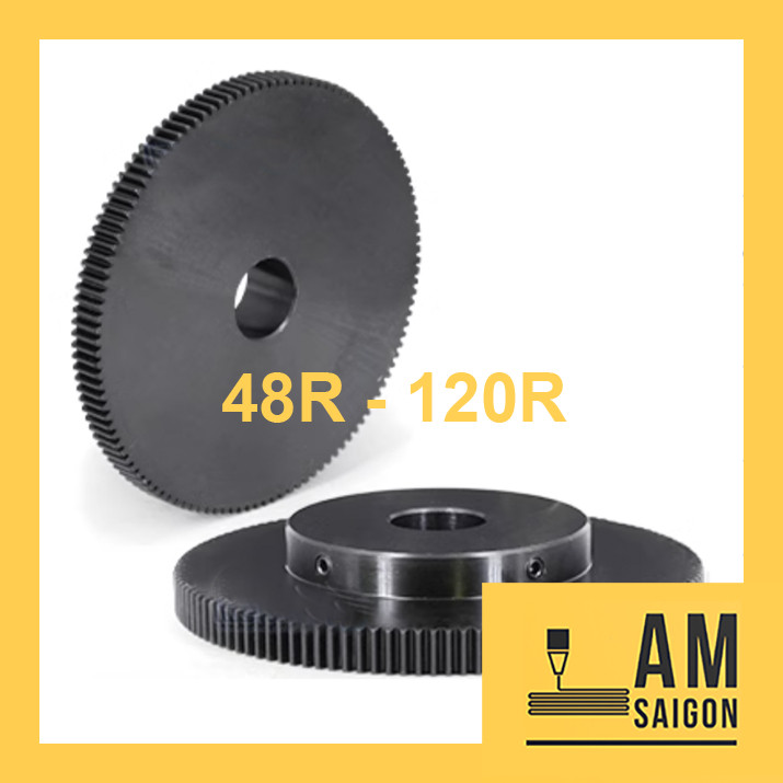 BÁNH RĂNG KIM LOẠI – BÁNH RĂNG THÉP 1M – [MODULE 1] 48 Răng đến 120 ...