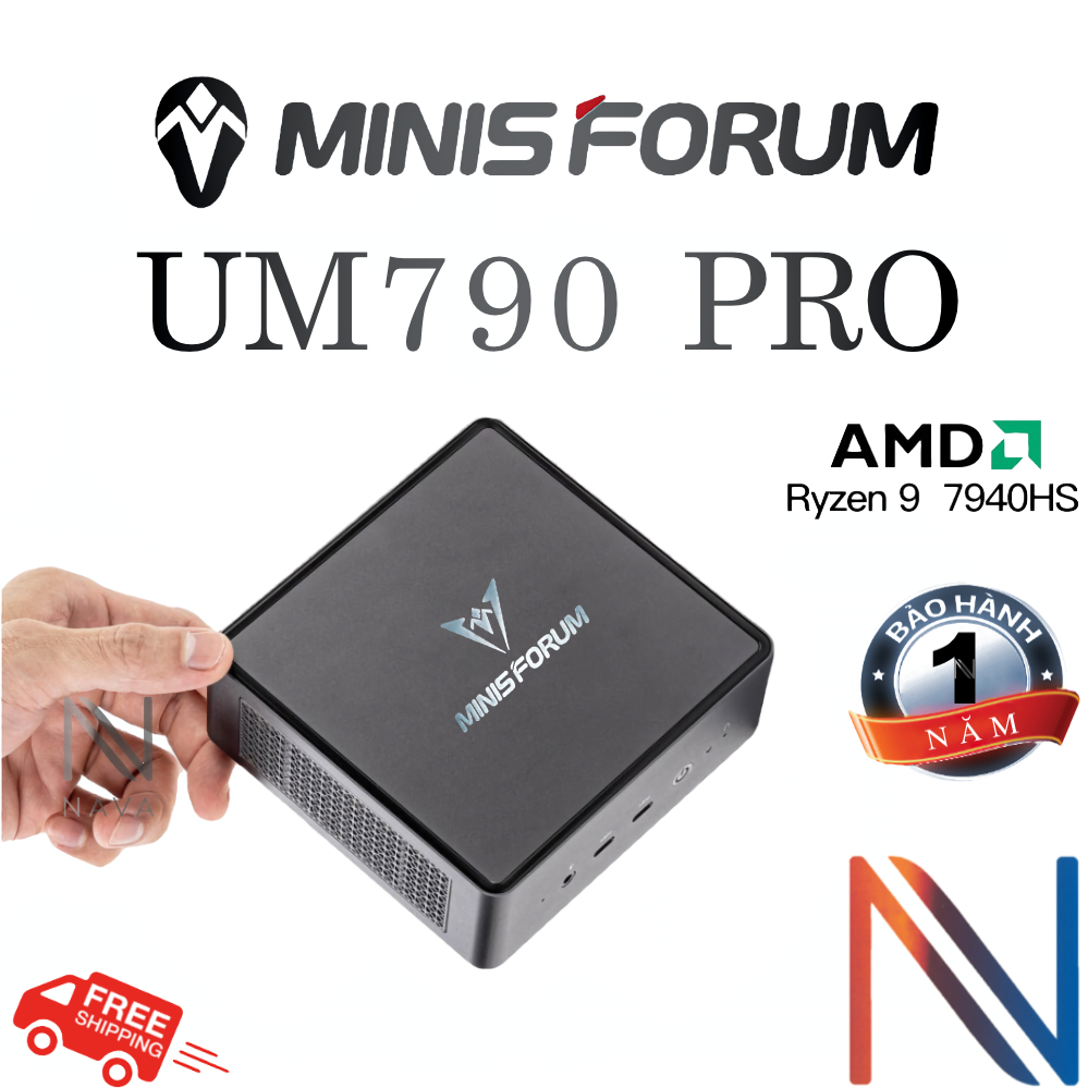 Mua Mini PC Gaming - UM790 PRO AMD 7940HS Radeon 780M TDP 54W Máy tính ...