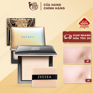 Phấn Nền Dạng Nén Kiềm Dầu, Chống Nước ZEESEA Refreshing Silky Powder 8g giá tốt Tháng 08, 2025