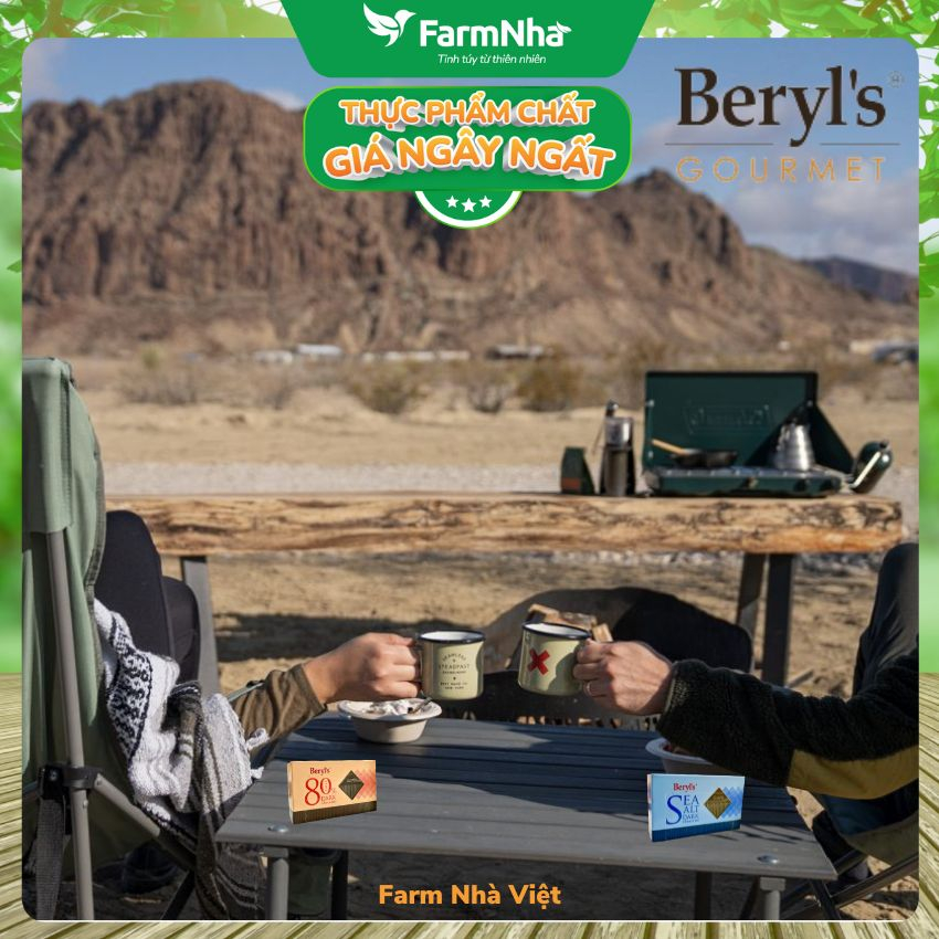 Mua (Combo 3 Hộp) Socola Beryls 60g Dark Sea Salt - Hương vị độc đáo ...