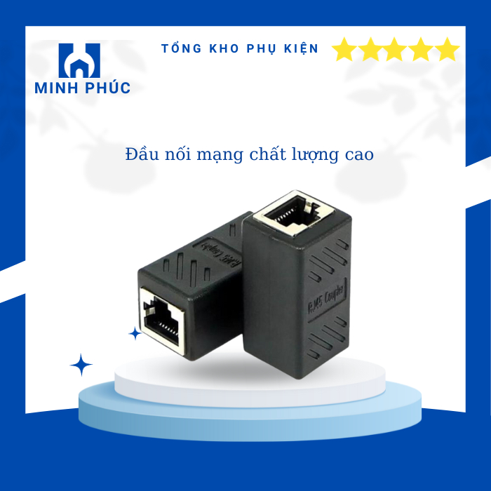 Đầu Nối Dây Mạng Lan Rj45 Female Sang Female Cat6 - Lan Rj45-2- Đầu Nối ...
