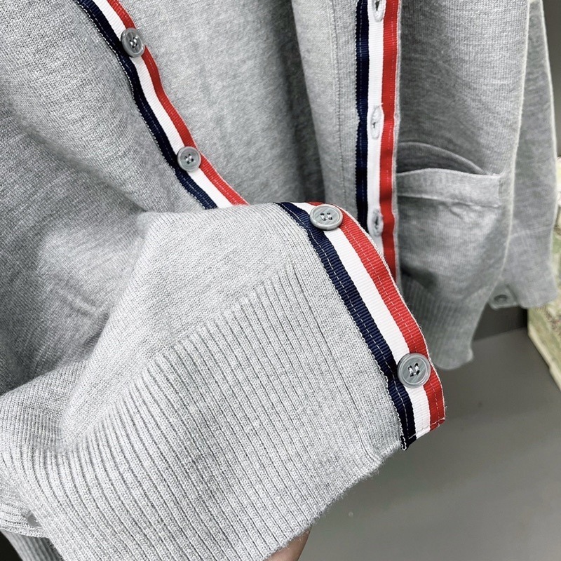 Áo cardigan thome vạch tay nam nữ unisex form rộng chất nỉ len cực đẹp ...
