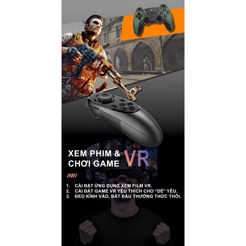 Mua Kính Thực Tế Ảo - VRG PRO - Chuyên Xem Film 3D, VR, Chơi Game VR ...