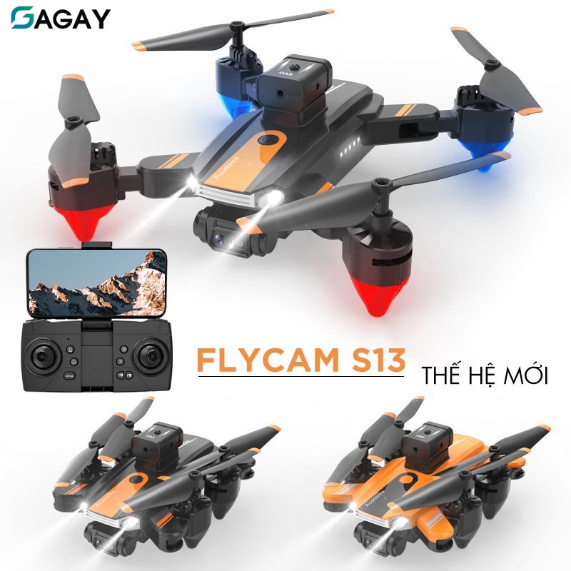 Flycam Mini S13 PRO máy bay không người lái tránh chướng ngoại vật ...