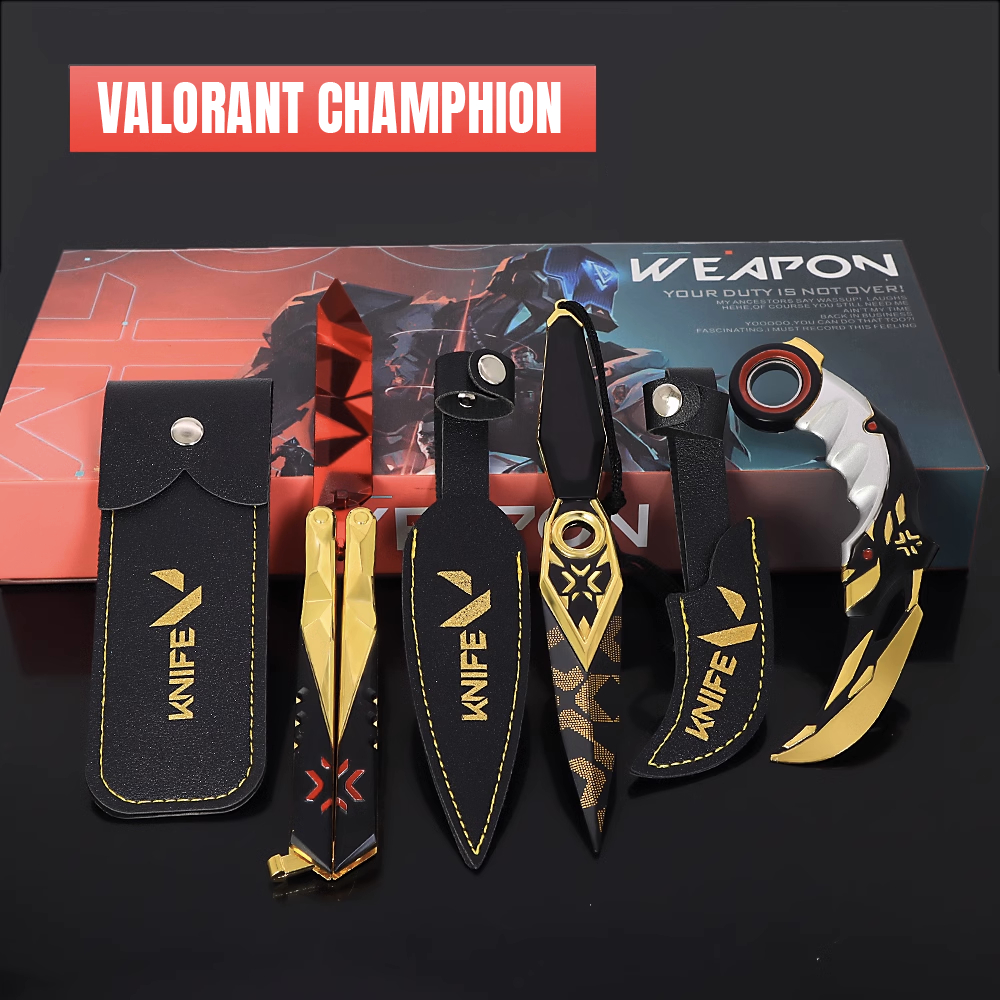 Mô Hình Đồ Chơi Dao VCT Champion Valorant 2021 2022 2023 Bằng Hợp Kim ...