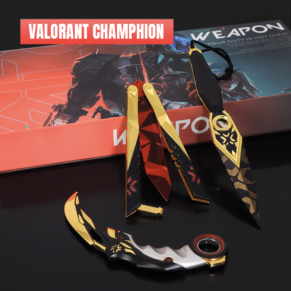 Mô Hình Đồ Chơi Dao VCT Champion Valorant 2021 2022 2023 Bằng Hợp Kim ...