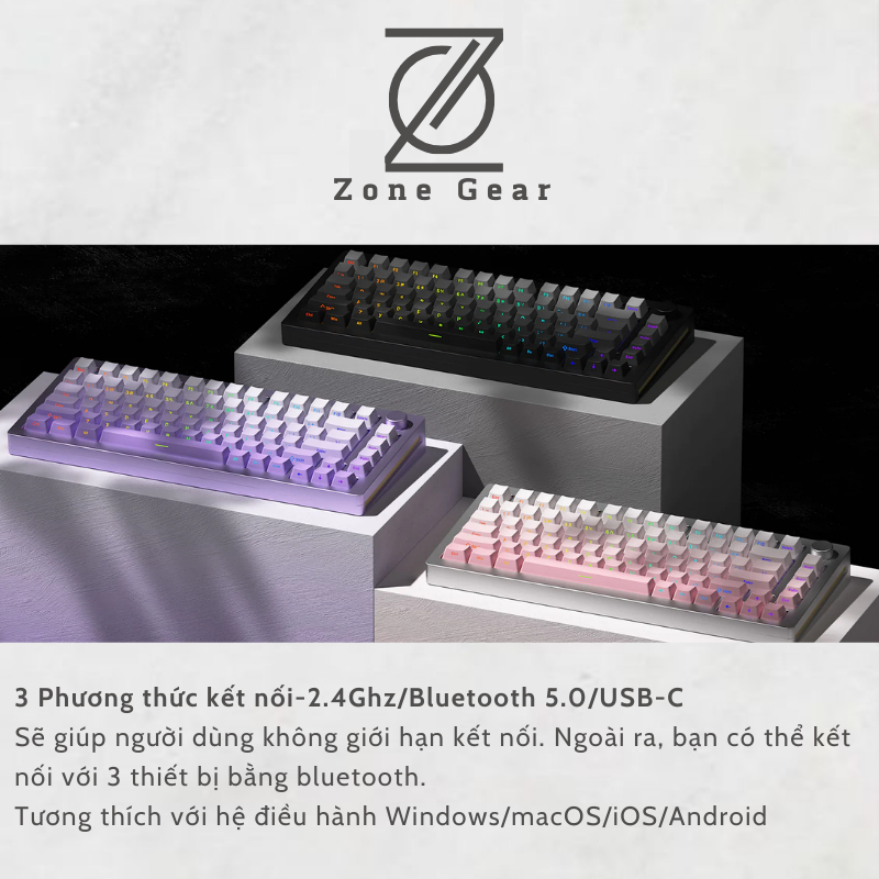 Mua Bàn Phím Cơ MonsGeek M1W - M1W SP (Full Nhôm CNC – Mạch xuôi – 3 ...