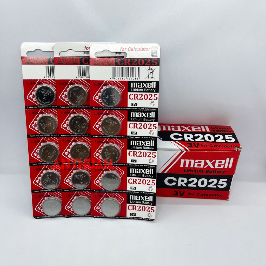 Pin Lithium 3V CR2025 Maxell. Pin Cúc Áo Dùng Cho Remote, Máy Tính ...