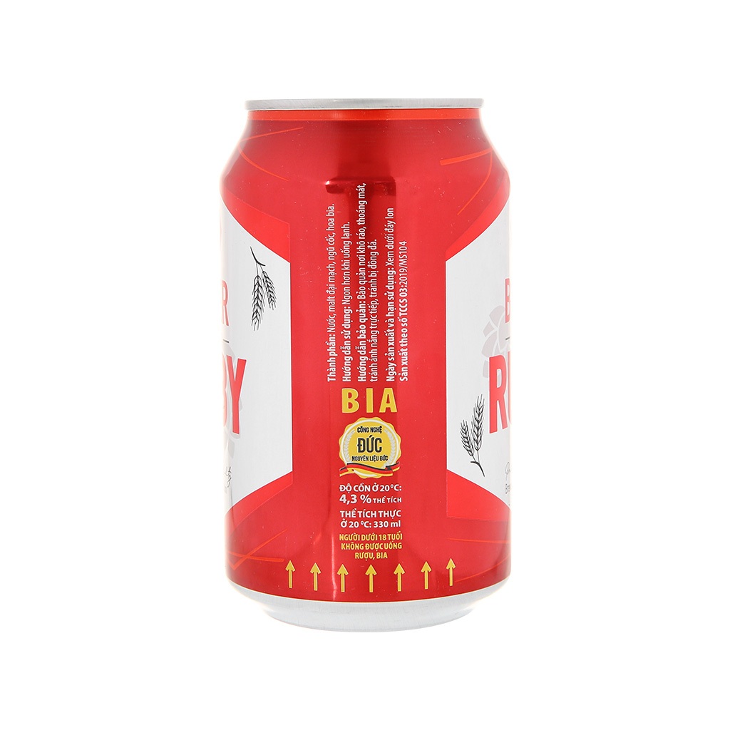 Mua Thùng 24 lon Bia Red Ruby 330ml giá rẻ nhất | TecKi.Vn