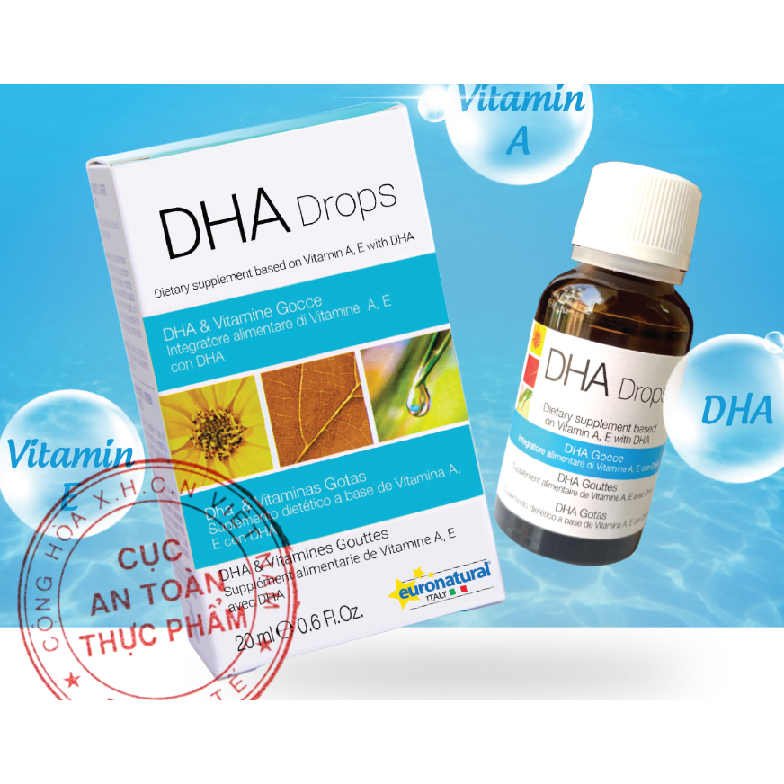 Mua DHA Drop Tinh Khiết Lọ 20ml - Giúp Bé Mắt Sáng Phát Triển IQ, Thông ...