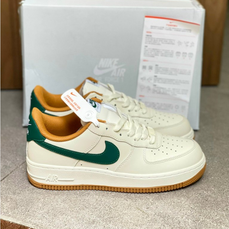 giày thể thao air force 1 vệt xanh lá giàynike af1 đế nâu bản cao cấp ...