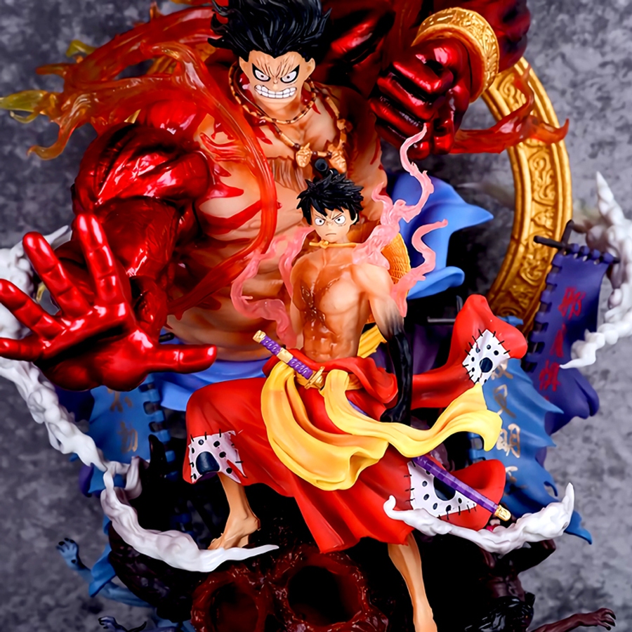 Mô Hình One Piece Luffy Gear 4 Luffy One Piece Figure Trang Trí Gift ...