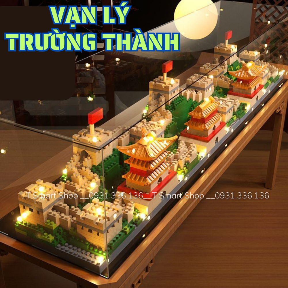 Lego Kiến Trúc Nổi Tiếng: Mô Hình Vạn Lý Trường Thành, Hoàng Hạc Lâu ...