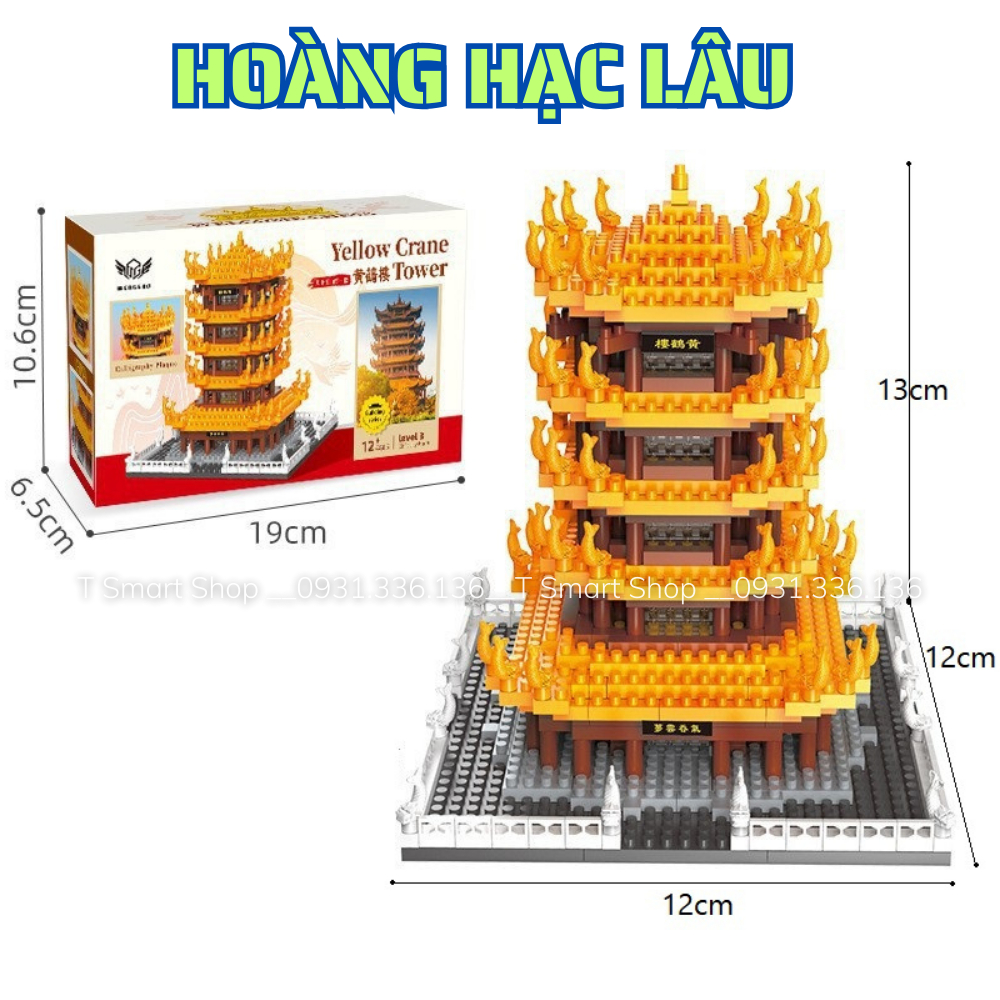 Lego Kiến Trúc Nổi Tiếng: Mô Hình Vạn Lý Trường Thành, Hoàng Hạc Lâu ...