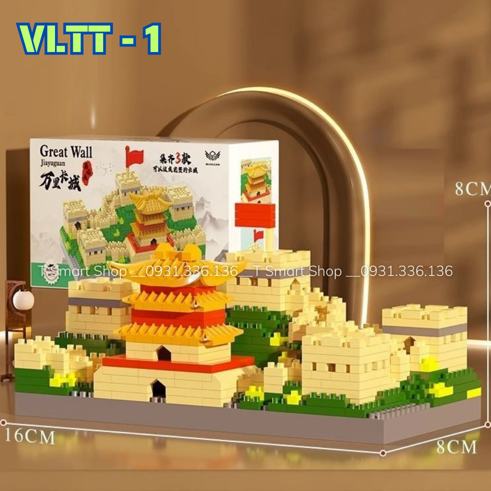 Lego Kiến Trúc Nổi Tiếng: Mô Hình Vạn Lý Trường Thành, Hoàng Hạc Lâu ...