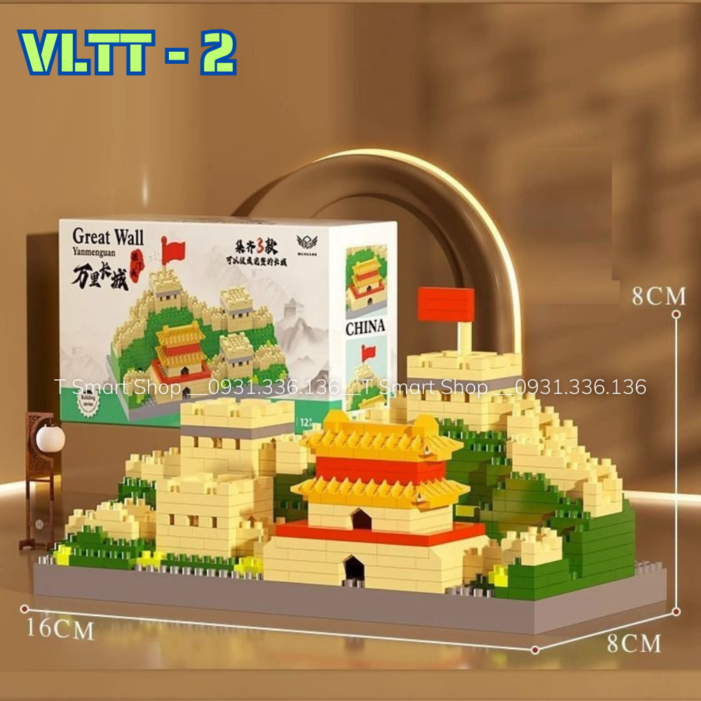 Lego Kiến Trúc Nổi Tiếng: Mô Hình Vạn Lý Trường Thành, Hoàng Hạc Lâu ...