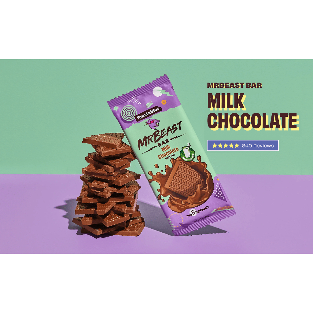 Mua Kẹo Socola Mỹ bản giới hạn Mr. Beast thanh 60gr Mrbeast bay Air giá ...