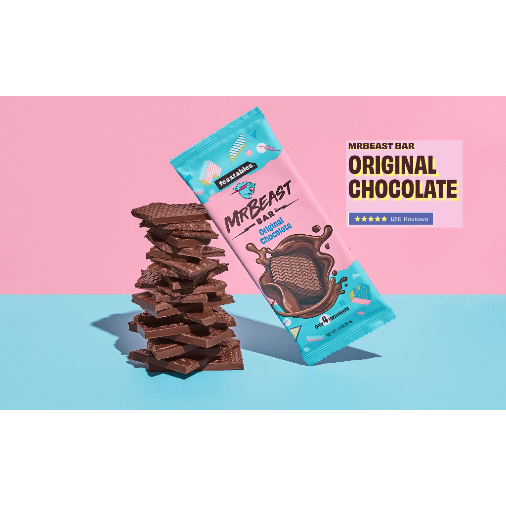Mua Kẹo Socola Mỹ bản giới hạn Mr. Beast thanh 60gr Mrbeast bay Air giá ...