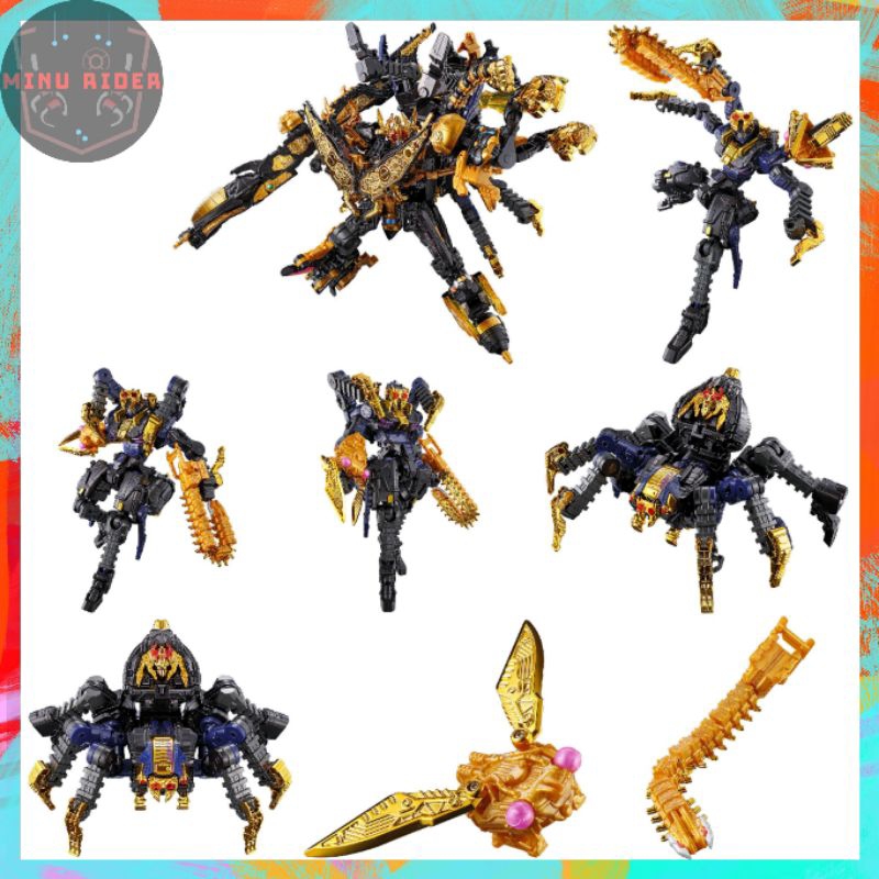 Mua Đồ Chơi Sentai KingOhger | Dx Caucasus Kabuto, Tarantula Abyss, Dx ...