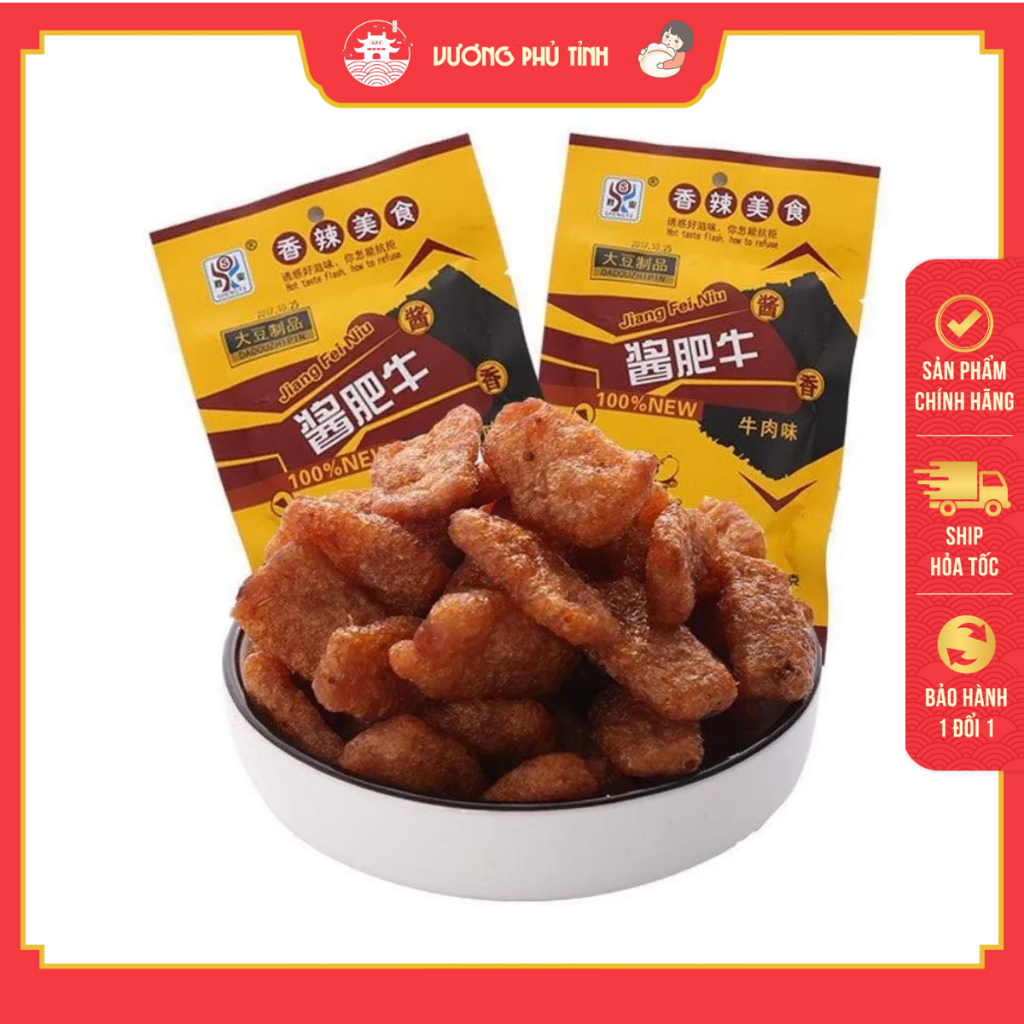Mua Thịt Hổ - Khô Bò Chay NĐ Cao Cấp Hãng ZhenXiang 40g đồ ăn vặt Hà ...
