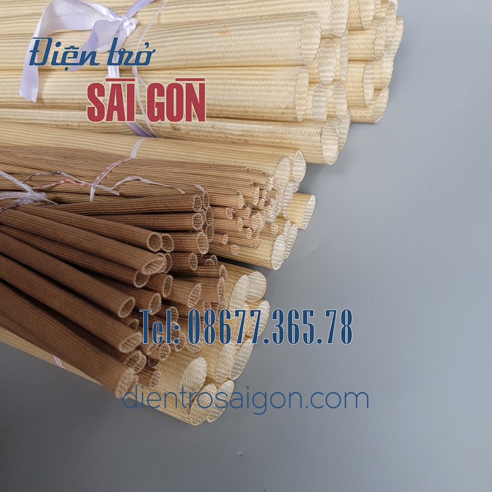 Ống Gen Amiang Cách Điện, Ống Gen Sợi Thủy Tinh Chịu Nhiệt 600 Độ ...