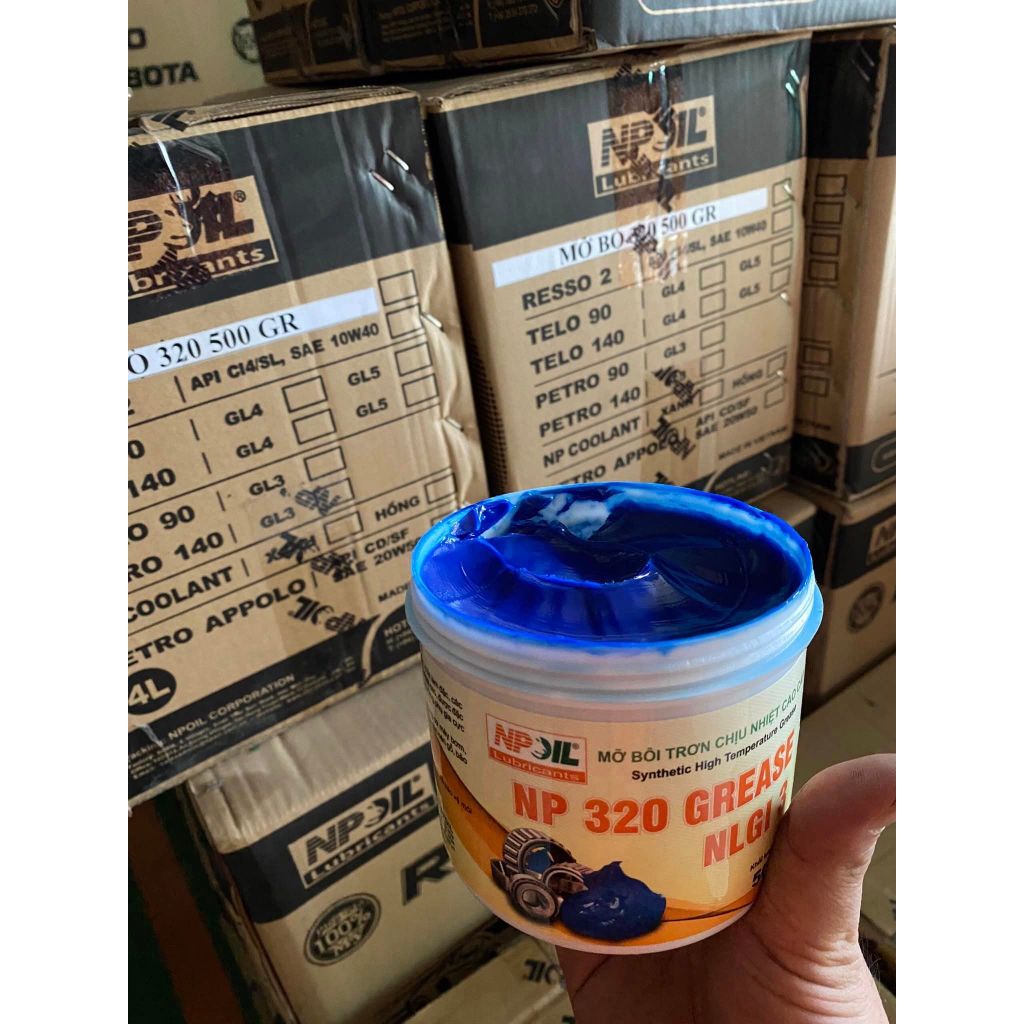 Mỡ bôi trơn chịu nhiệt cao cấp NP 320 GREASE Bịch 1kg giá tốt Tháng 10 ...