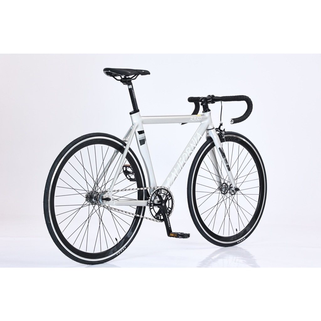 Xe đạp Fixed Gear California R350 Khung nhôm (Tặng đèn + chắn bùn +bình ...