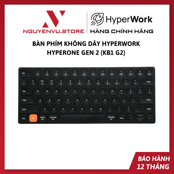 Bàn Phím Không Dây HyperWork HyperOne Gen 2 ( Hyperwork KB1 Gen 2 ...