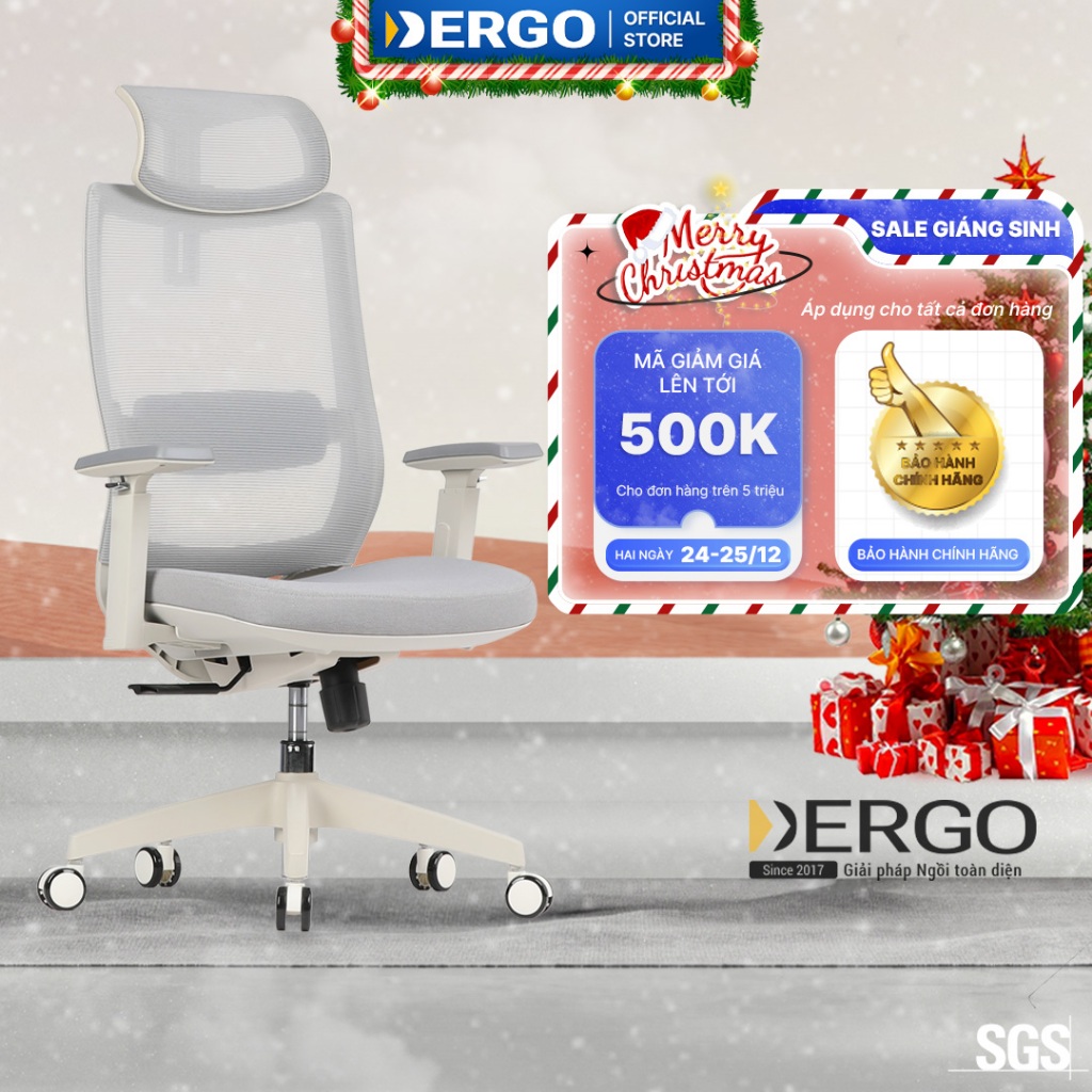 Mua Ghế Văn Phòng DERGO T23 Ghế Công Thái Học Ergonomic Office Chair ...