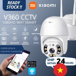 24H xuất xưởng CAMERA IP V360 Pro 360 độ 1080P FHD Camera WiFi CCTV IP ...
