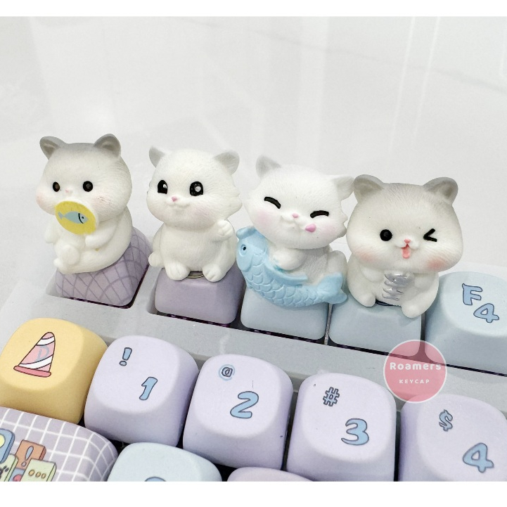 Tổng hợp nút bàn phím cơ keycap mèo cute giá rẻ và uy tín | Mua rẻ nhất