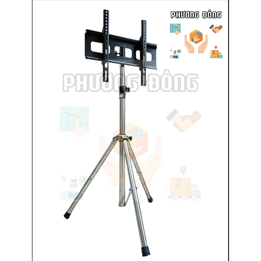 Mua Chân Treo TiVi Di Động - Chân Treo TiVi 3 Chân - Chân TiVi Đứng - Chân Treo TiVi " INOX ...