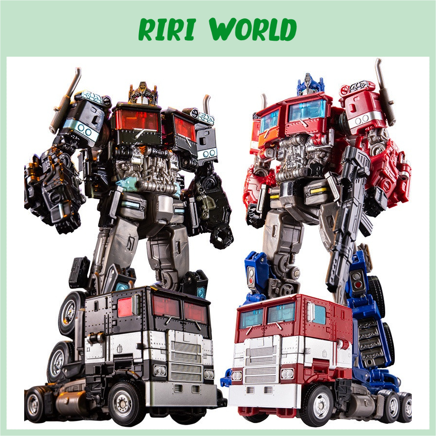 Mô hình robot biến hình xe ô tô đồ chơi transformer optimus prime