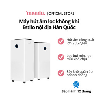 Máy hút ẩm lọc không khí Estilo Hàn Quốc công suất 25L cho phòng 50m2 ...