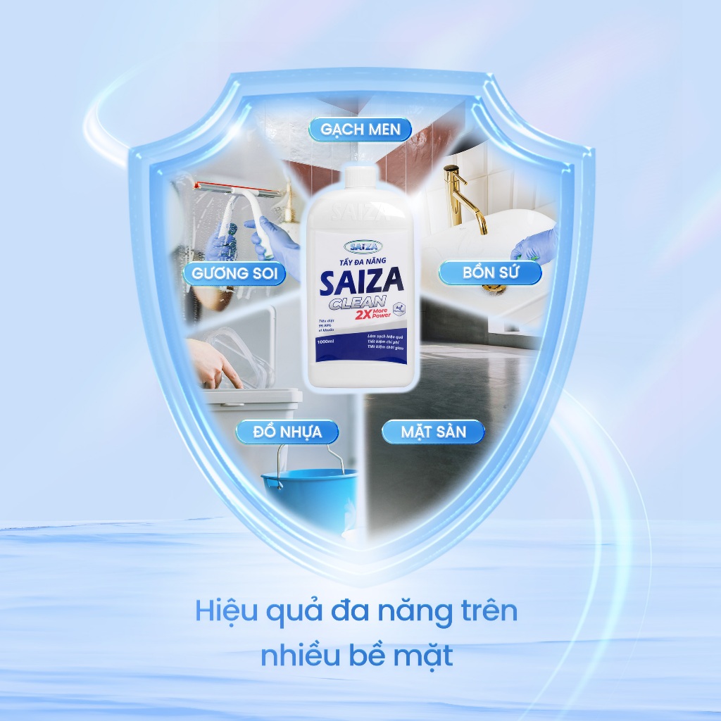 DUNG DỊCH TẨY ĐA NĂNG SAIZA 1000ML giá tốt Tháng 12, 2025