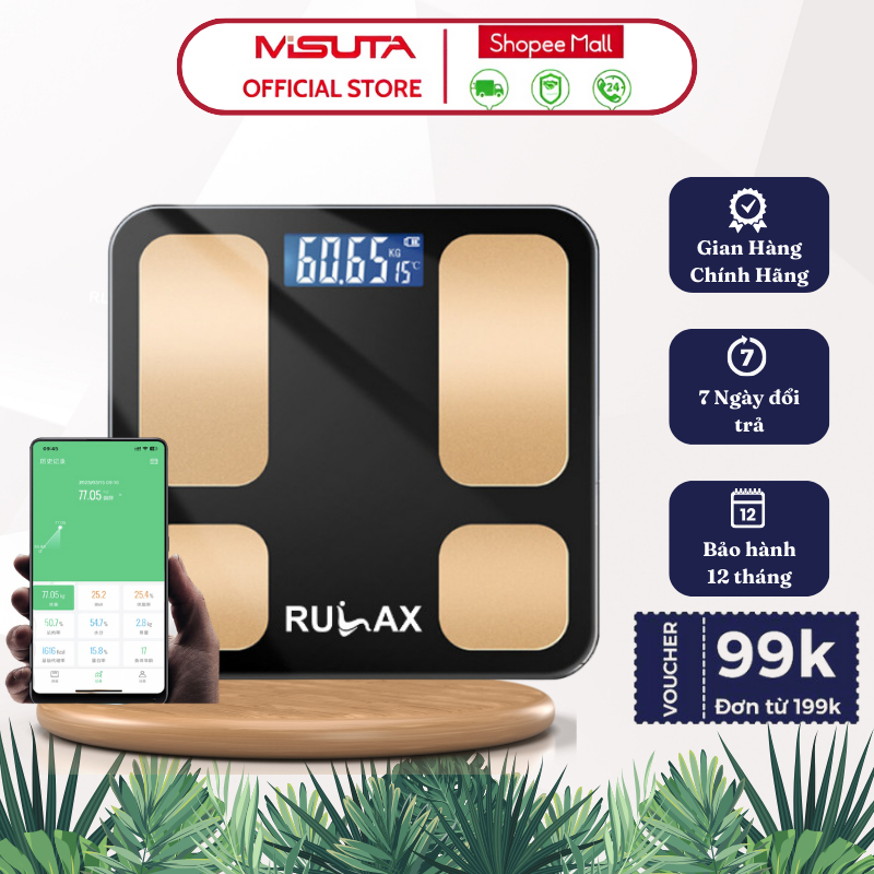Mua Cân Điện Tử RULAX Màn Hình LEG Hiển Thị Kết Hợp Kính Cường Lực ...