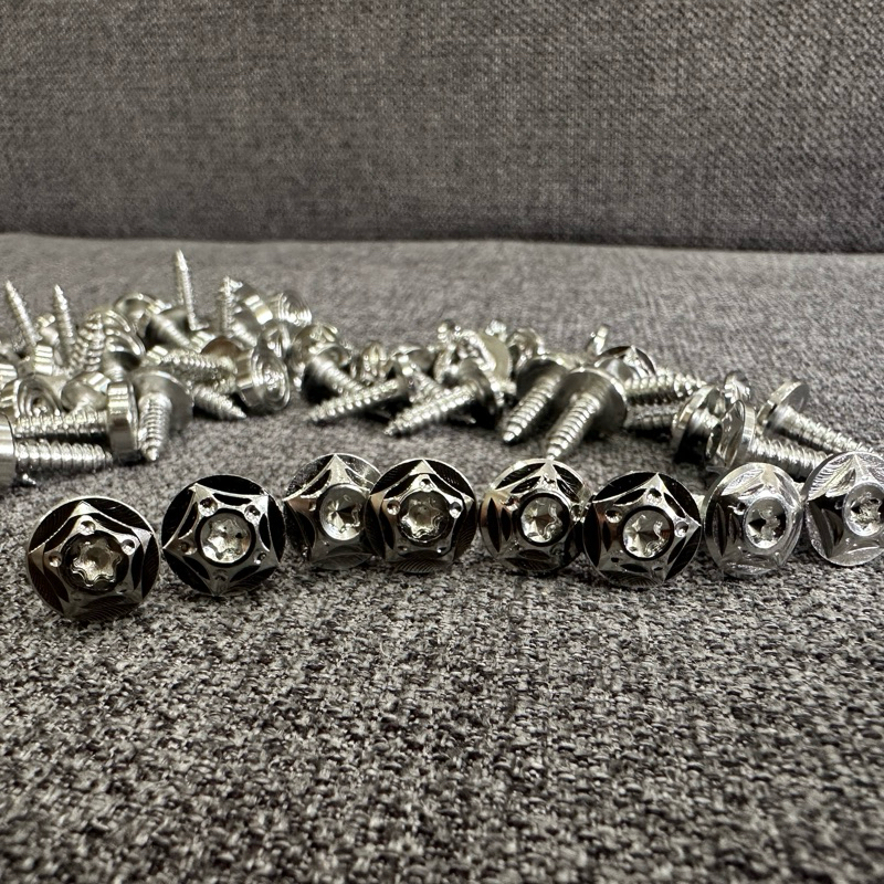 Ốc salaya 304 5li xoắn gắn dàn áo, lọc gió xe máy - Chuẩn inox 304 ...